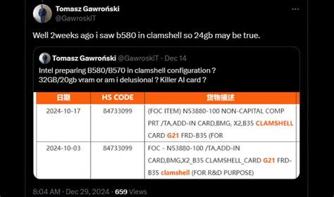 Need More Vram Intel May Launch An Arc Pro Battlemage Gpu With 24gb Hothardware