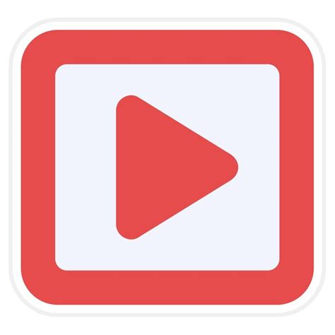 재생 버튼 아이콘 프리미엄 벡터