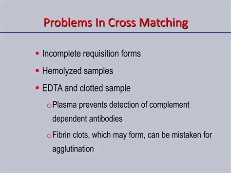 Ppt Compatibility Testing Cross Matching Powerpoint Presentation Free Download Id 5498318