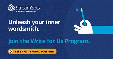Streamsets On Linkedin Write For Streamsets Give Back Get Paid And Gain Recognition