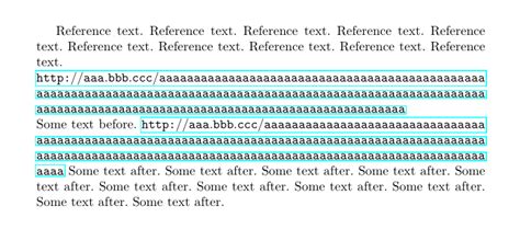 Hyperref Uneven Breaks In Long URLs TeX LaTeX Stack Exchange
