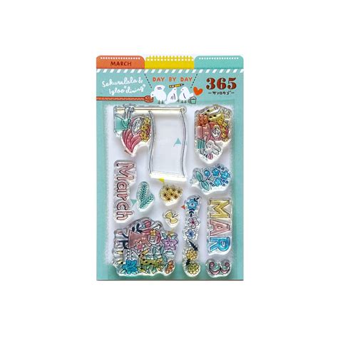 Igloo Dining 365 Clear Stamps March 3 X 4 Cute Things From Japan