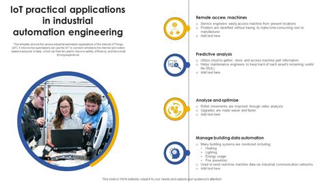 Iot Practical Applications In Industrial Automation Engineering PPT PowerPoint