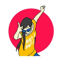 HO A HO E – LINE stickers | LINE STORE