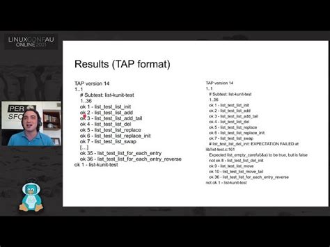 Linux Conf Au Talk KUnit Past Present And Future From Linux Conf Au Class Central