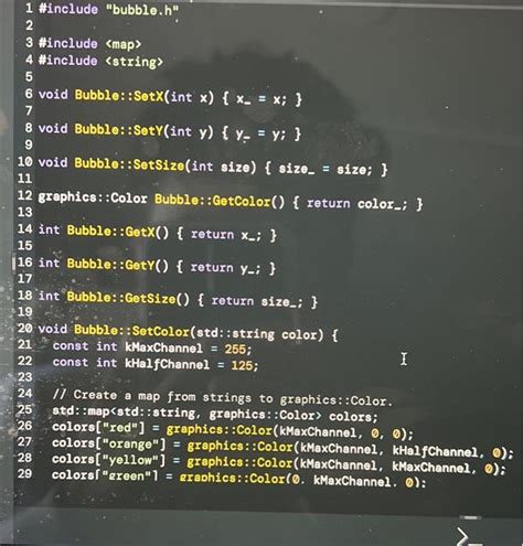 In This Problem You Will Use The Bubble Class To Chegg