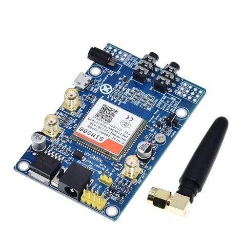 SIM Instead Of SIM Module GSM GPRS GPS Development Board IPX SMA With GPS Antenna