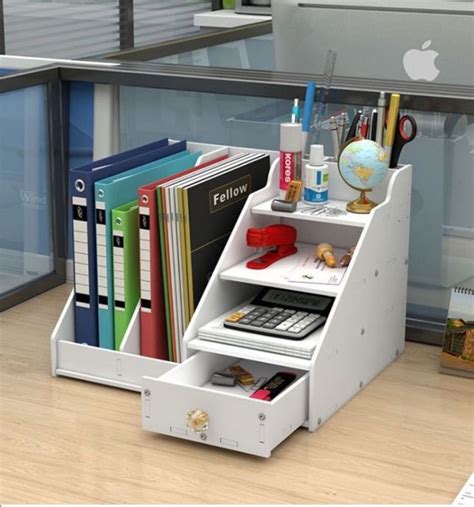 Fit ชั้นวางเอกสาร ชั้นวางของ ชั้นเก็บของบนโต๊ะทำงาน Diy รุ่น 1981 1986 Th