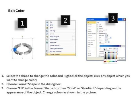PowerPoint Presentation Designs Chart Ring Process Ppt Slide