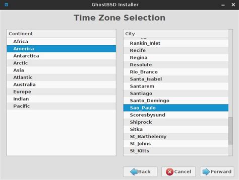 Instalação do GhostBSD 10 1 Ève Bóson Treinamentos em Ciência e Tecnologia