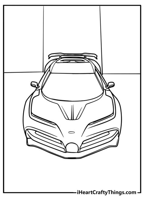 Bugatti Coloring Pages Free Pdf Printables
