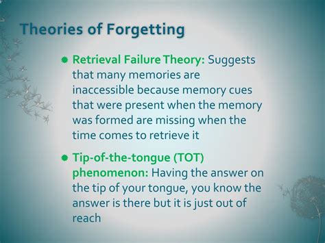 PPT - FORGETTING PowerPoint Presentation, free download - ID:5621449