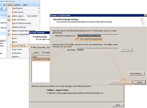 What Is Cached Exchange Mode In Outlook