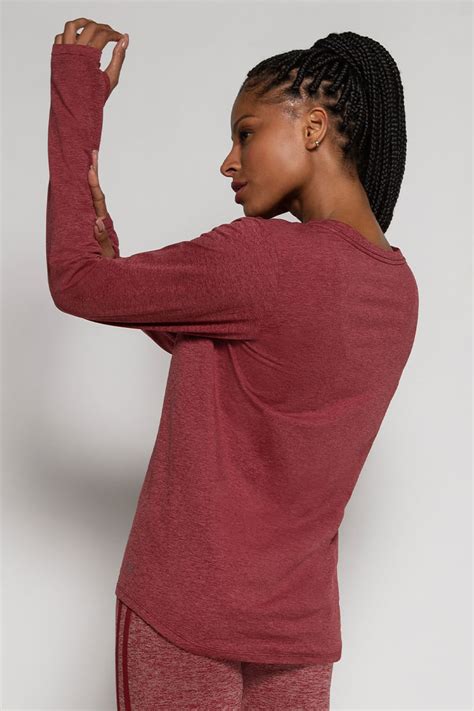 Blusa Manga Longa Melange Move Scala Ld