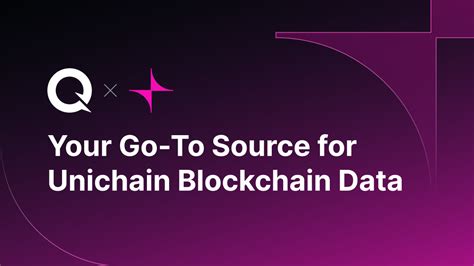 Unichain RPC Nodes APIs On QuickNode QuickNode