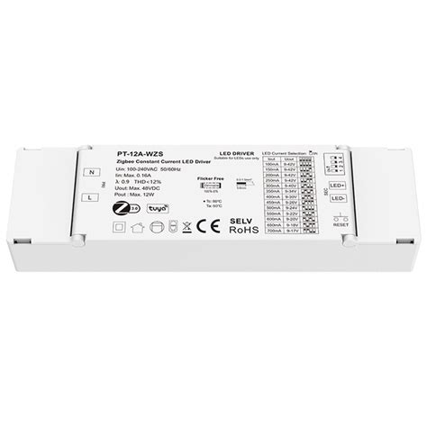 Zigbee Dimmable Constant Current Led Driver Pt 12a Wzs