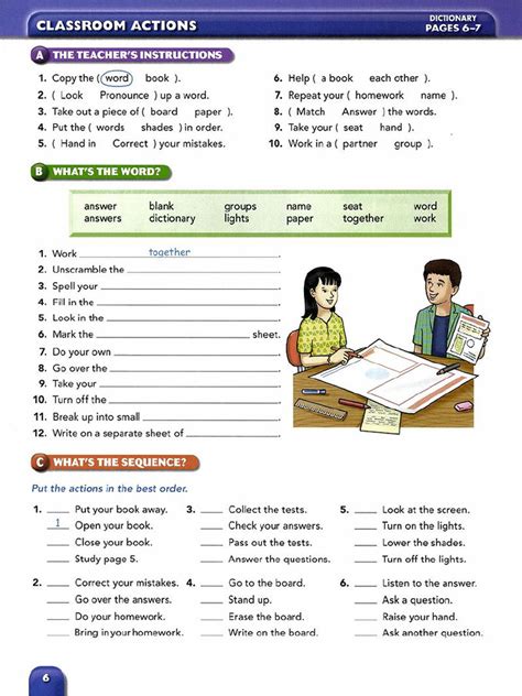 Unit 1 3 Classroom Actions Pdf