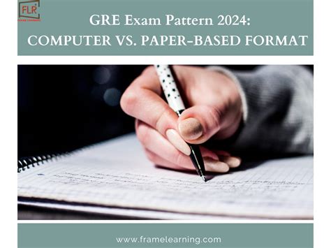 Gre Exam Pattern 2024 Computer Vs Paper Based Format