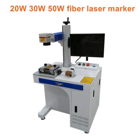 뜨거운 판매 휴대용 사용 홀로그램 스티커 프린터 케이블 섬유 레이저 마킹 기계 30w 로타리우드 라우터 Aliexpress