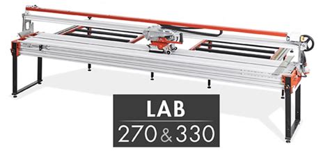 Raimondi Offers Lab330 And Lab270 Bridge Wet Saws For Large Format Tiles Up To 330 Cm 10 8