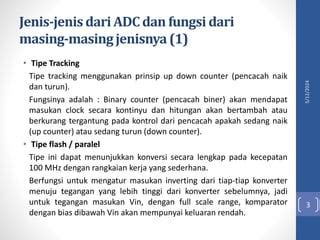 Bab 8 ADC ANALOG TO DIGITAL CONVERTER 11 Pptx