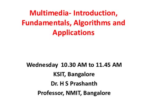 pdf multimedia introduction fundamentals algorithms and applications