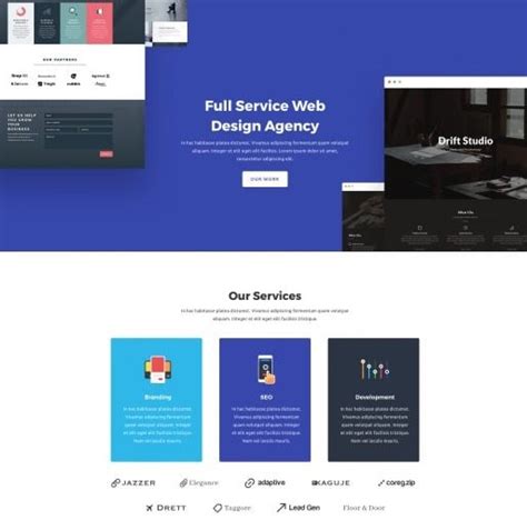 워드프레스 사이트 제작 샘플 템플릿 모음 엔씨온디자인ncondesign