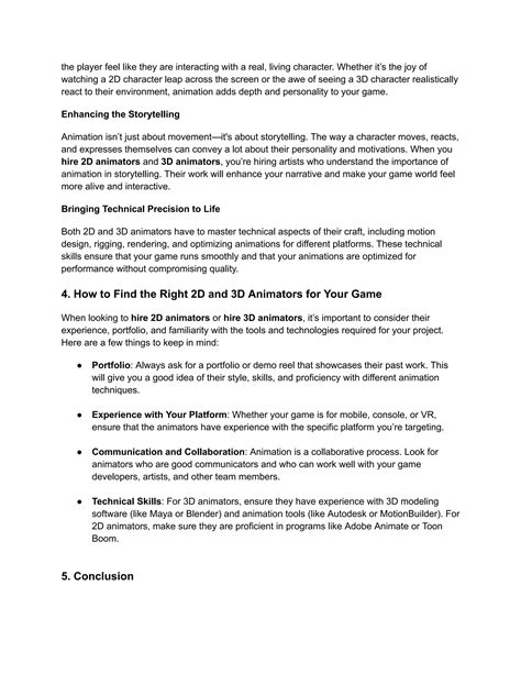 The Role Of 2d And 3d Animators In Bringing Characters To Life Pdf