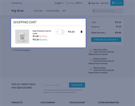 Prestashop Price Dual Display Tax Incl And Tax Excl Webkul