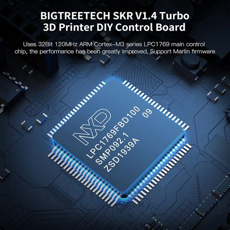 Bigtreetech Skr V1 4 Turbo 32bit Control Board 120mhz Support 5 Axis Tmc2209 Stepper Motor