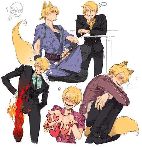 Sanji One Piece Drawn By Lampppppw Danbooru