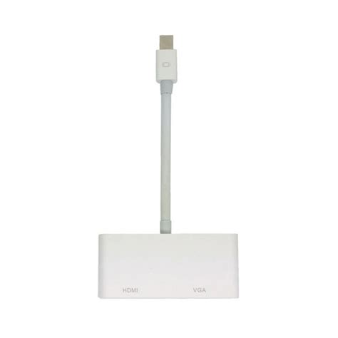 Zihan Mini Displayport Thunderbolt To Vga And Hdmi A Grandado