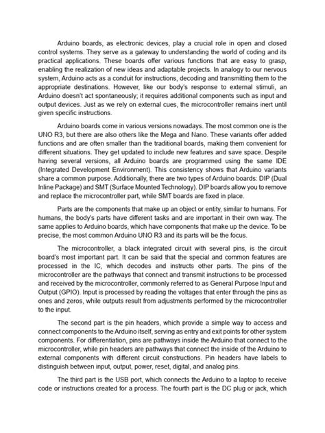 Arduino Assignment Pdf
