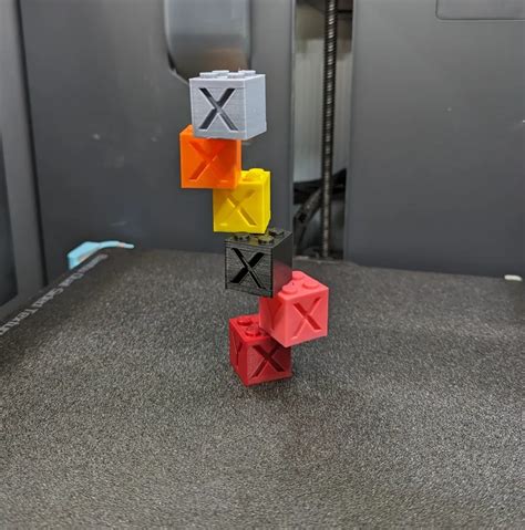 Brick Style Xyz Calibration Cube By T147caddy Makerworld Download Free 3d Models