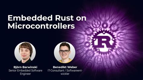Lennart Wilms On Linkedin Embeddedsystems Rust Microcontrollers
