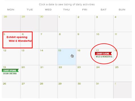 Javascript Mark Only Events Start Date And End Date In Event