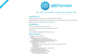 Concerning Website Redesign Issue 211 Qbittorrent QBittorrent Website GitHub