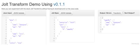 Json Jolt常用示例整理jolt Json Csdn博客