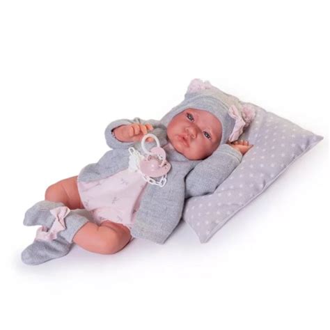 Кукла бебе Antonio Juan Lua с комплект за новородено 42см ⭐ 104 9 лв