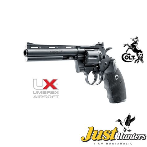 Umarex Colt Python Air Revolver With 6 Barrel 177 Caliber Steel Bb