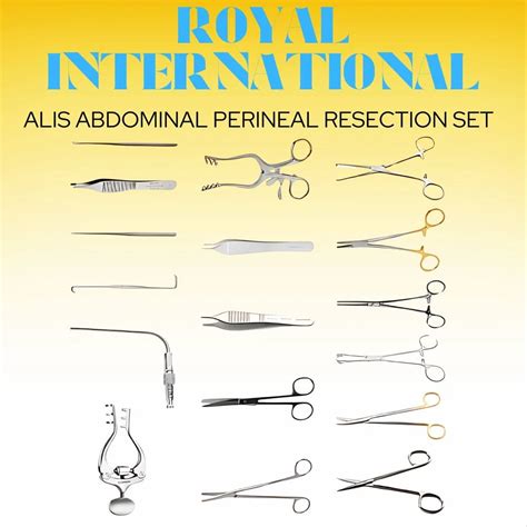 Stainless Steel Abdominal Perineal Resection Set At ₹ 9000piece In