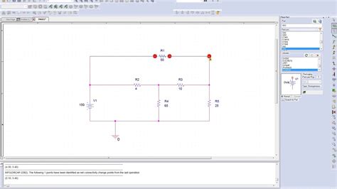 Capture Cis Dc Circuit Simulation Youtube