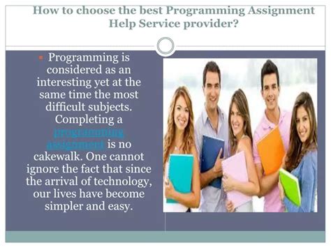 Ppt Programming Assignment Help Yourassignmenthelp Powerpoint