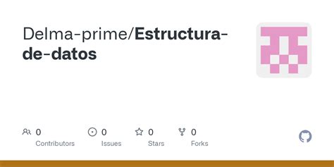 GitHub Delma Prime Estructura De Datos