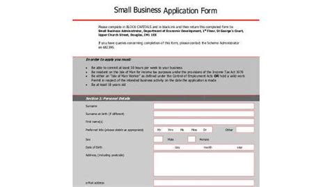 FREE 9 Sample Small Business Forms In MS Word MS Excel PDF