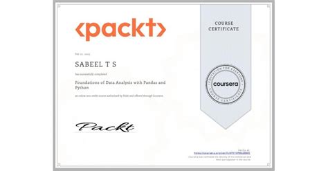 Im Pleased To Announce That Ive Completed The Foundations Of Data