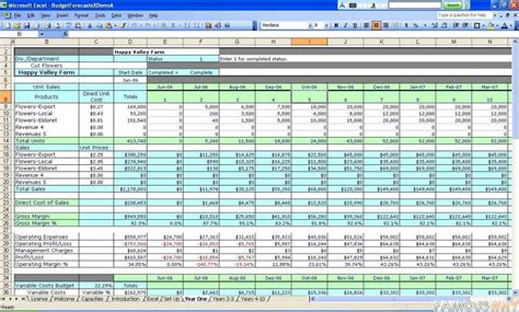 Sample Construction Estimate Spreadsheet Within Commercial Construction