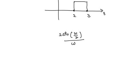 solved fourier transform of given figure question 5 10 points