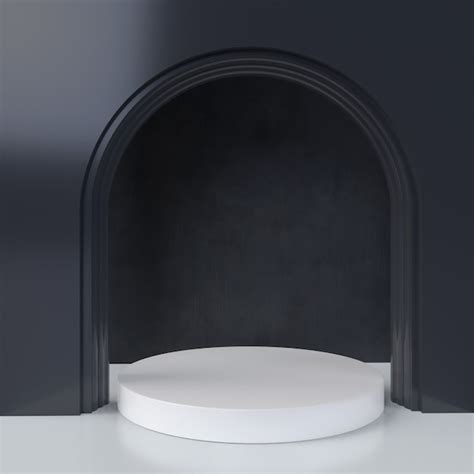 Premium Photo Abstract Geometric Shape With Architectural Elements