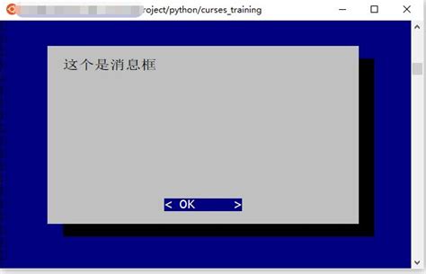 python文本终端gui框架示例详细讲解 乐耶园